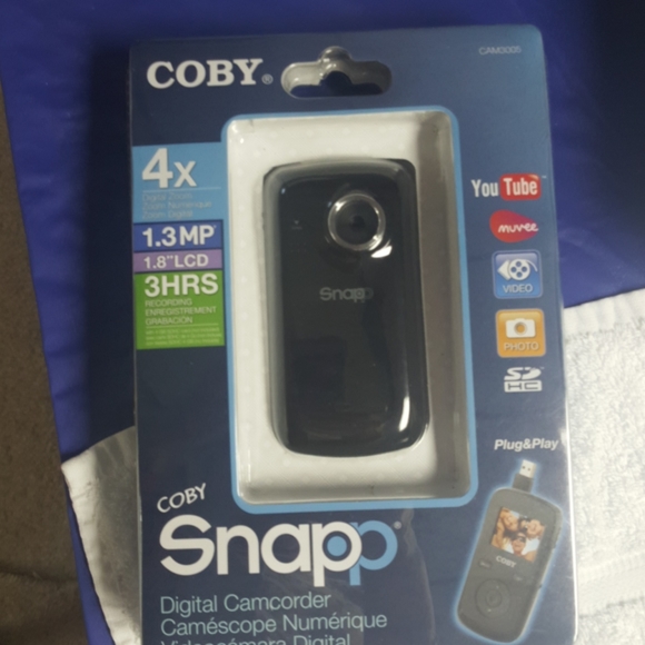 COBY SNAPP | Cameras, Photo & Video | Coby Snapp Digital Camcorder New ...